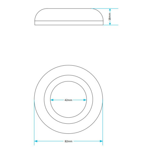 Viva Sanitary 1 1/2" Dome Washer | JTPickfords.com