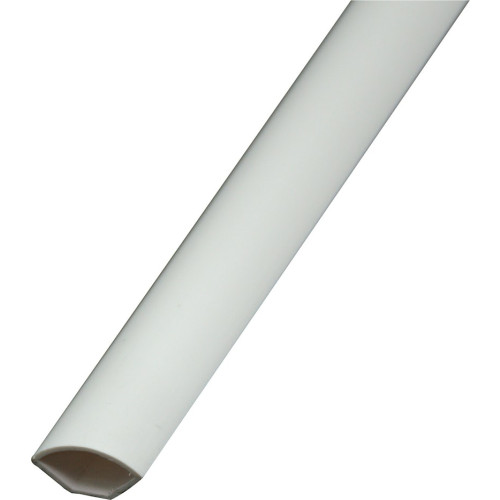 PVC White Cladding Quadrant Trim - 8mm | JTPickfords.com
