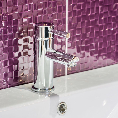 Aspen Chrome Basin Mono Mixer & Slotted Sprung Basin Waste ...