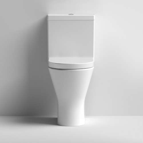 Metro Rimless Close Coupled Toilet & Soft Close Seat | JTPickfords.com