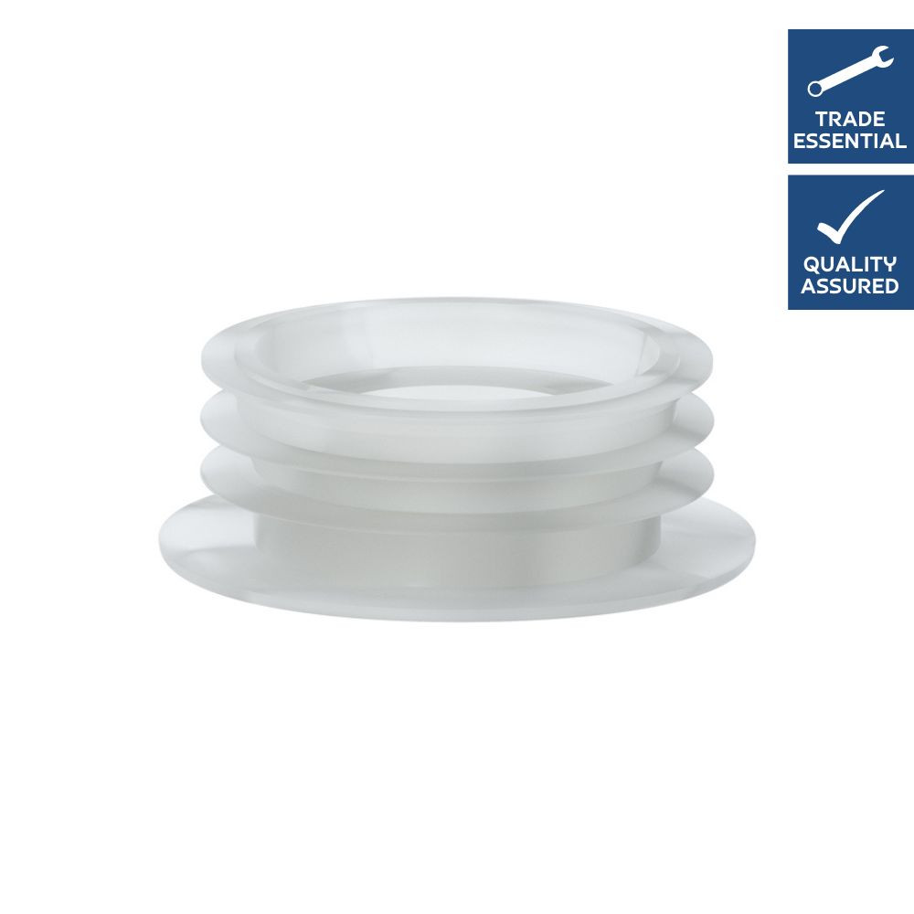 Viva Sanitary Internal Flush Cone (Clear) | JTPickfords.com