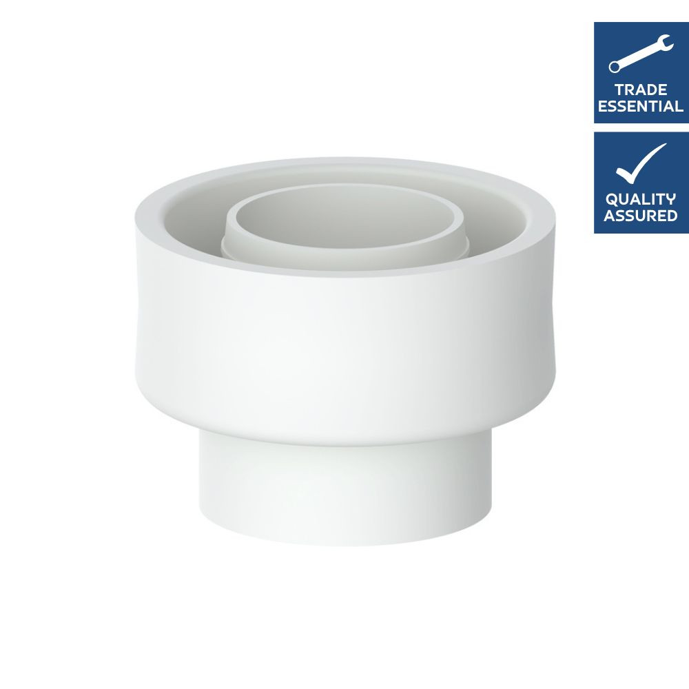 Viva Sanitary External Flush Cone | JTPickfords.com