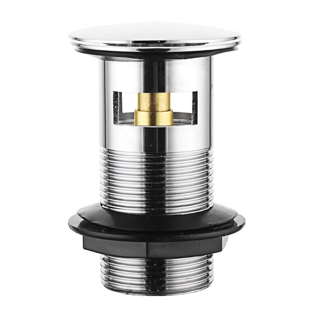 Easyclean Chrome Sprung Basin Waste (Slotted) | JTPickfords.com