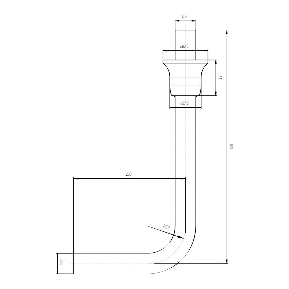Low Level Chrome Flush Pipe Pack | JTPickfords.com