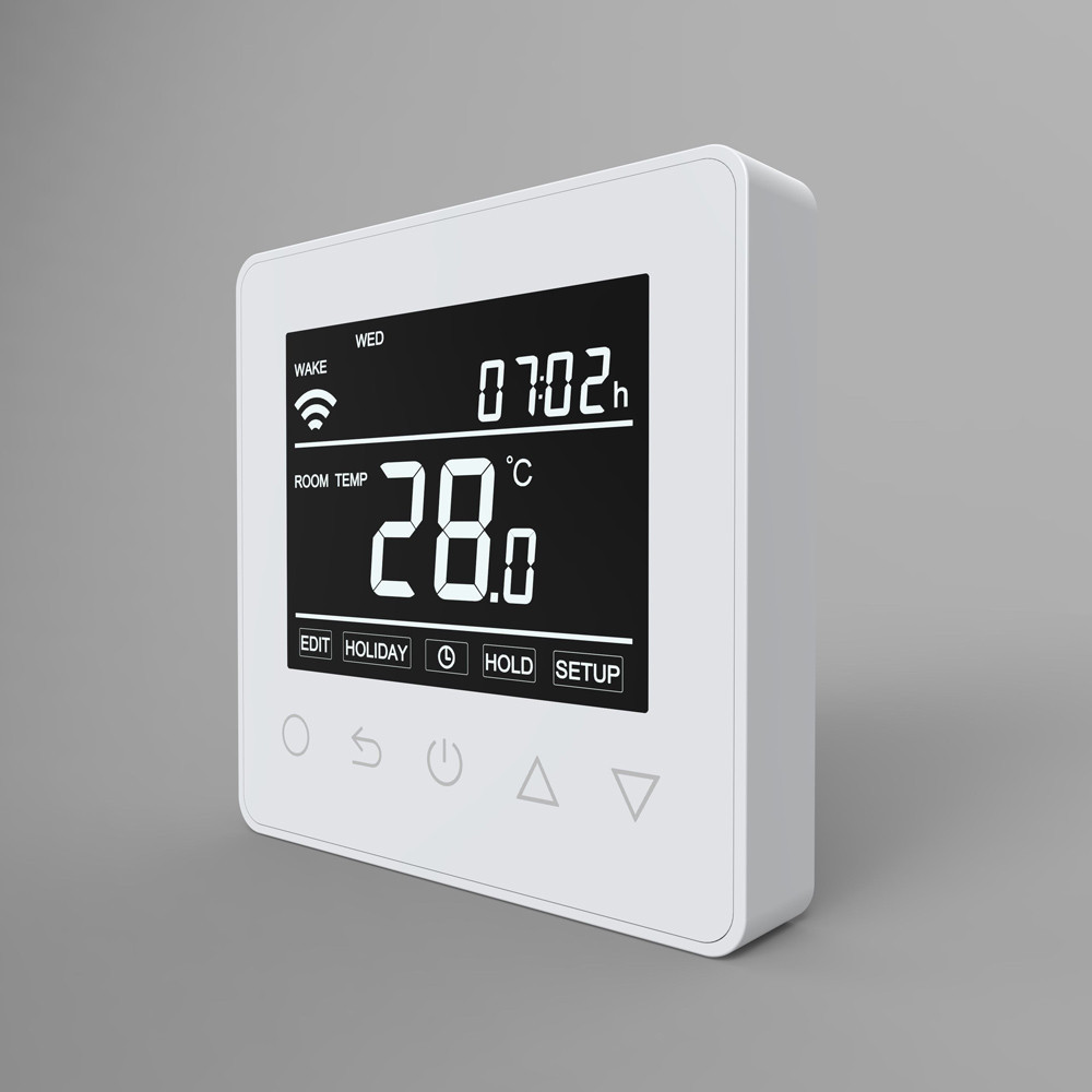 HC90 White WiFi Touch-Button Thermostat - 15A | JTPickfords.com