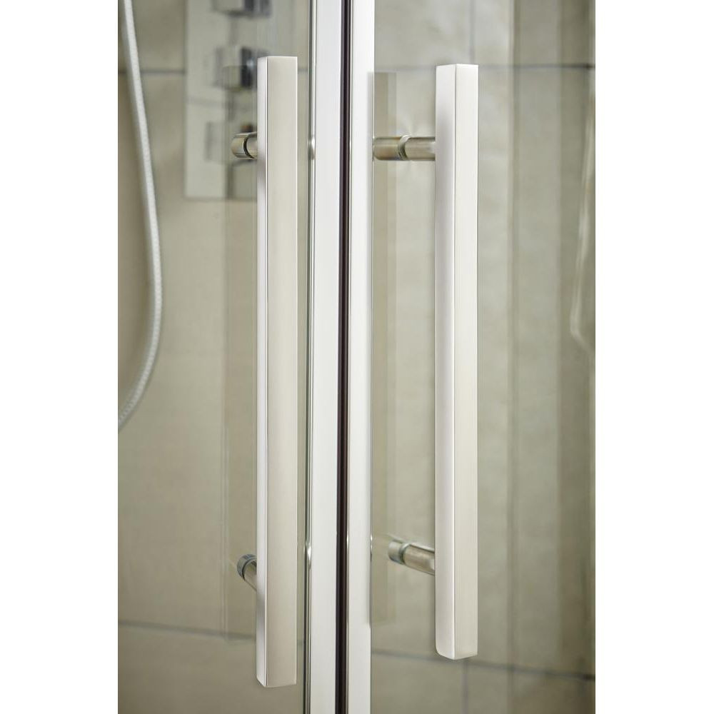 Apex 1000mm x 760mm Sliding Door Rectangular Enclosure Package With ...
