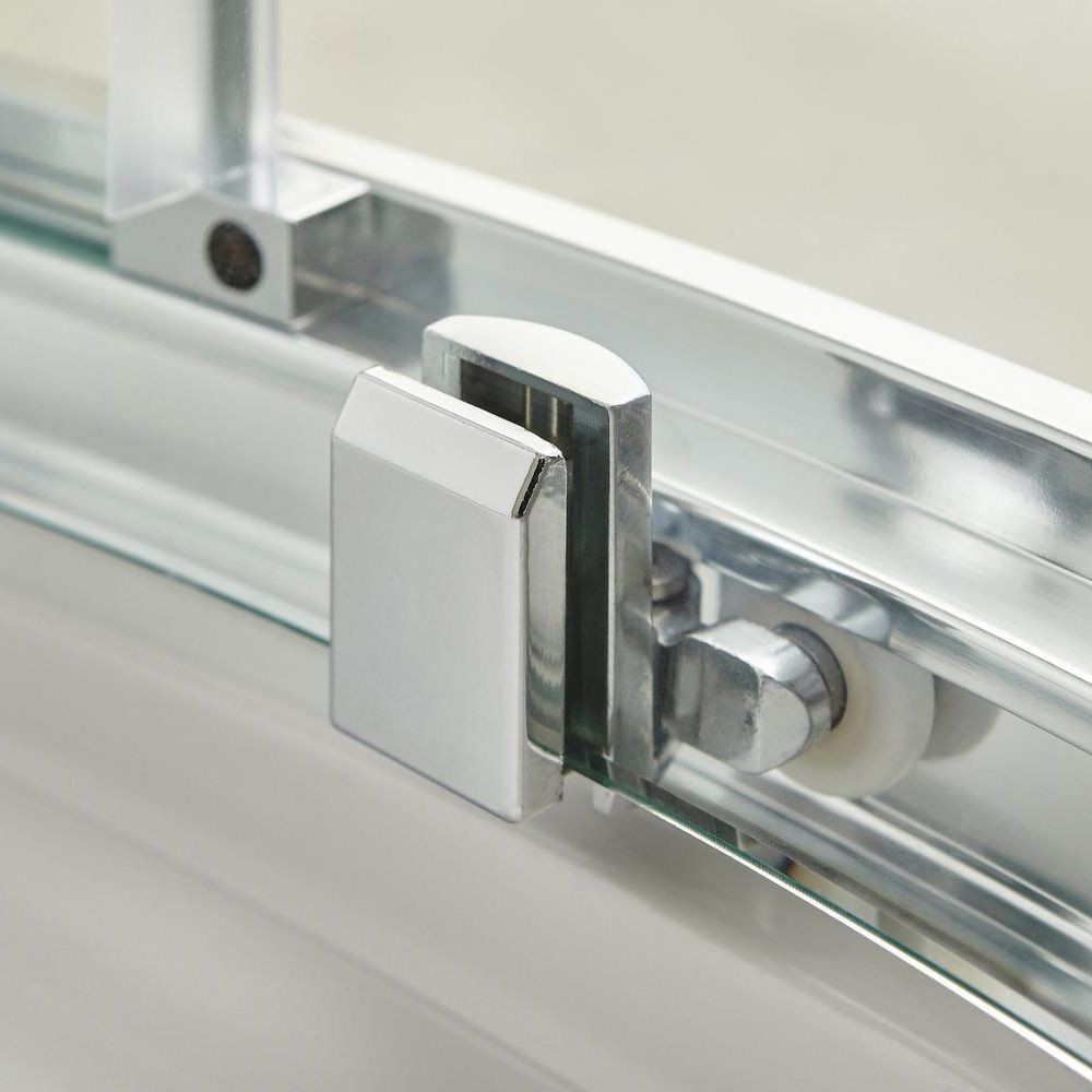 Apex 1000mm x 760mm Sliding Door Rectangular Enclosure Package With ...