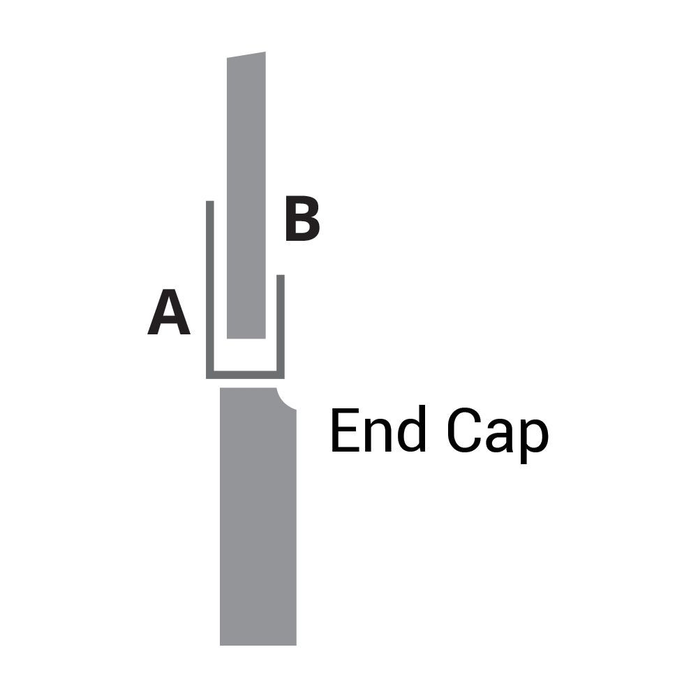 8mm Cladding U-Trim Silver | JTPickfords.com