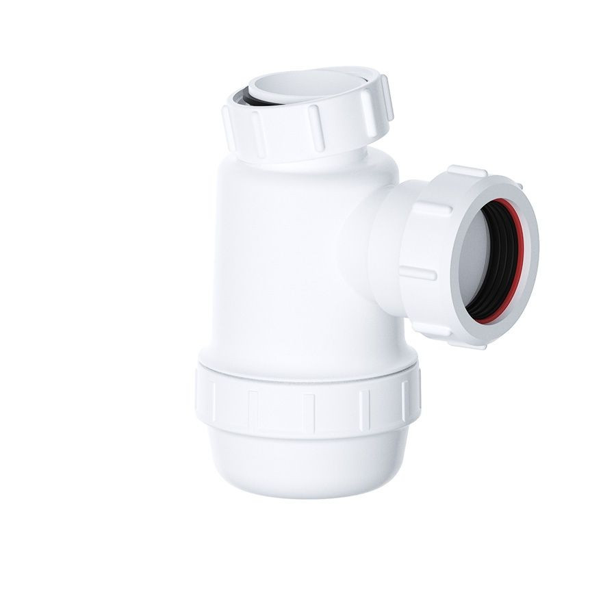 Viva Sanitary 40mm (1 1/2") EASI-FLO Shallow Bottle Trap | JTPickfords.com